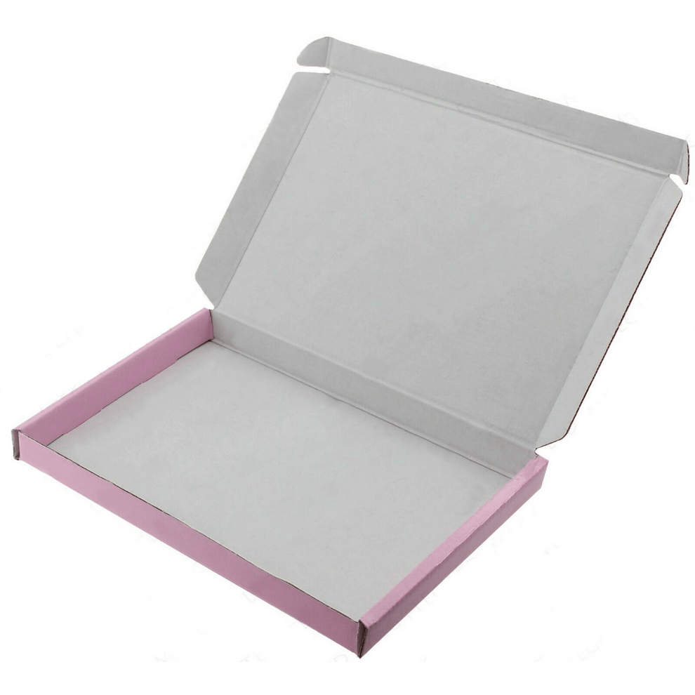 C5 Pink Large Letter Boxes – Durable PIP Packaging – Crystal Mailing